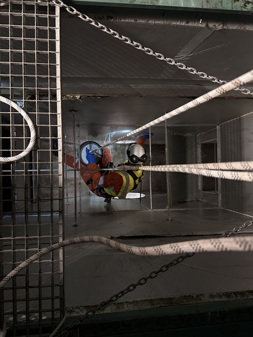maintenance in confined space - ATI Rope Access